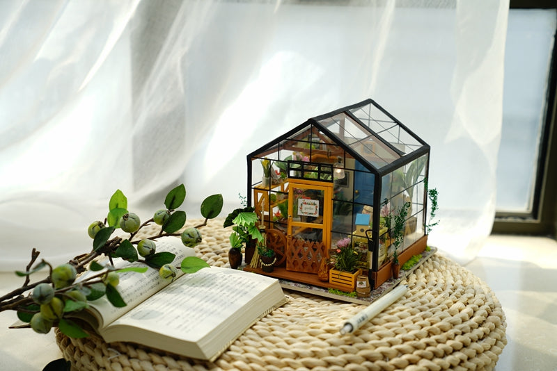 Robotime Cathy's Flower House DIY Model Kit – Coletta & Tyson Garden Centre