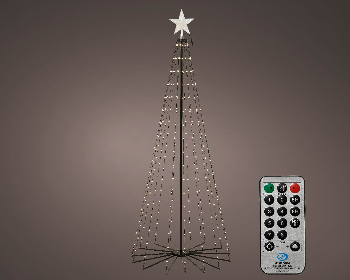 Micro Warm White LED Cone Tree-1.8m – Coletta & Tyson Garden Centre