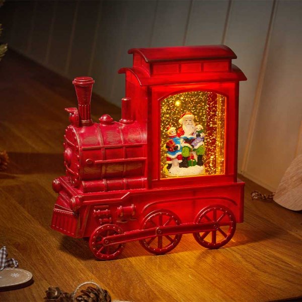 SnowSwirl Light Up All Aboard Train – Coletta & Tyson Garden Centre