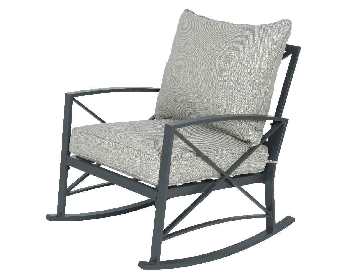 Sold as seen Charlotte Aluminium Rocking Chair – Coletta & Tyson Garden ...